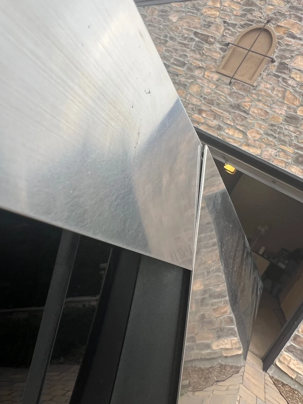 Awful panel alignment after cantrail replacement | Tesla Cybertruck ...