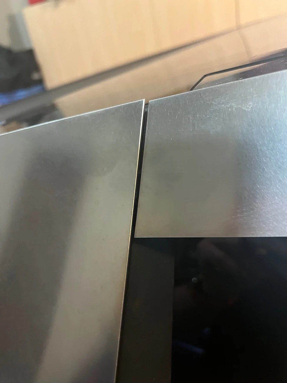 Awful panel alignment after cantrail replacement | Tesla Cybertruck ...