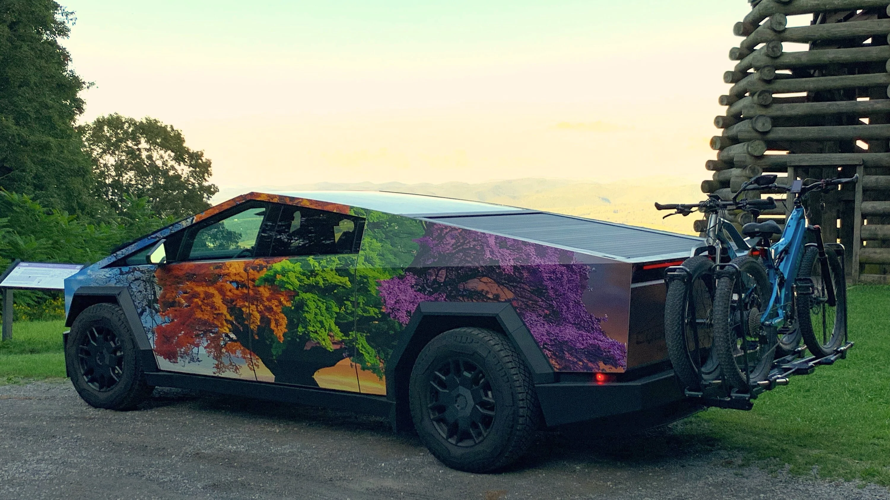 Magnetic Wrap 3000 Miles Cross-Country Tested [CybertruckCovers ...
