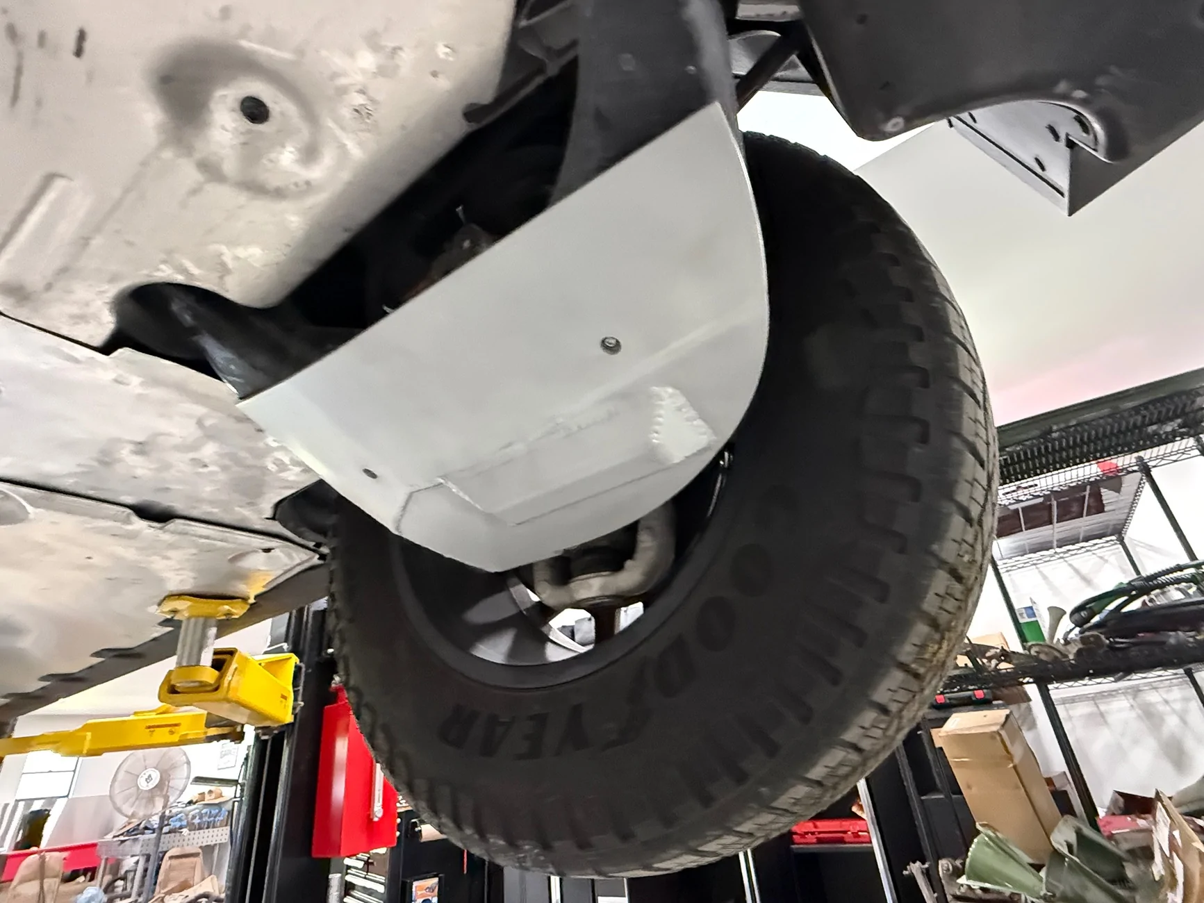 Tesla Armor Package and CyberTruckCo Control Arm Skid Plates (install ...