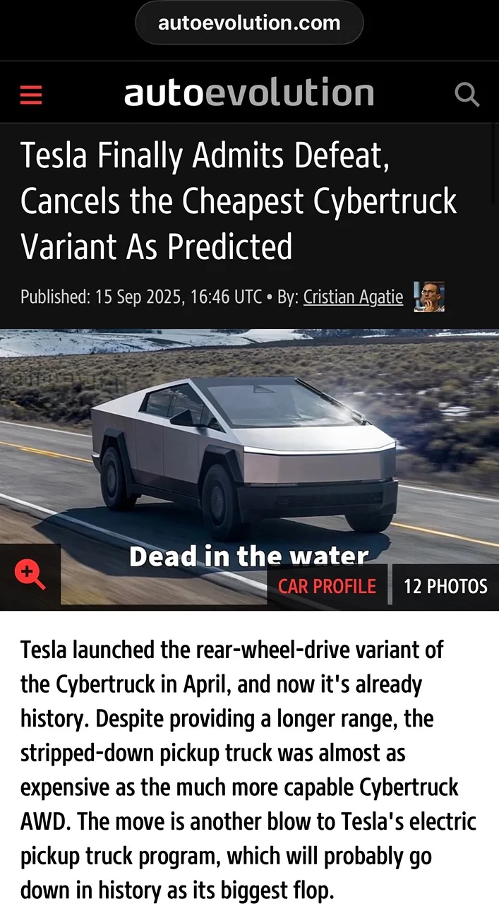 Coud Tesla offer an "AWD Lite" CT in 4Q 2025? | Tesla Cybertruck Forum ...