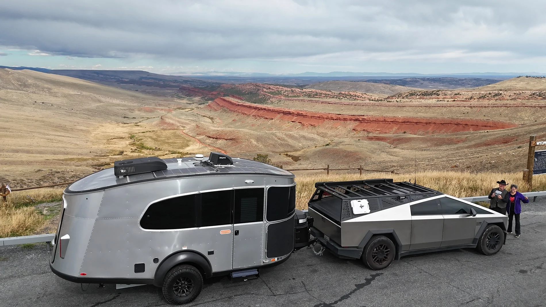 Epic Cybertruck Towing Adventure: Vancouver WA to Lander WY with ...