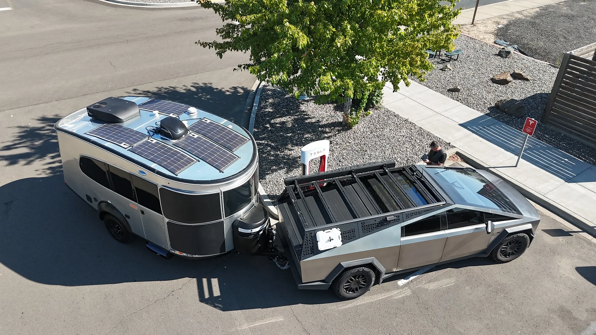 Epic Cybertruck Towing Adventure: Vancouver WA to Lander WY with Airstream Basecamp 20XE over ...