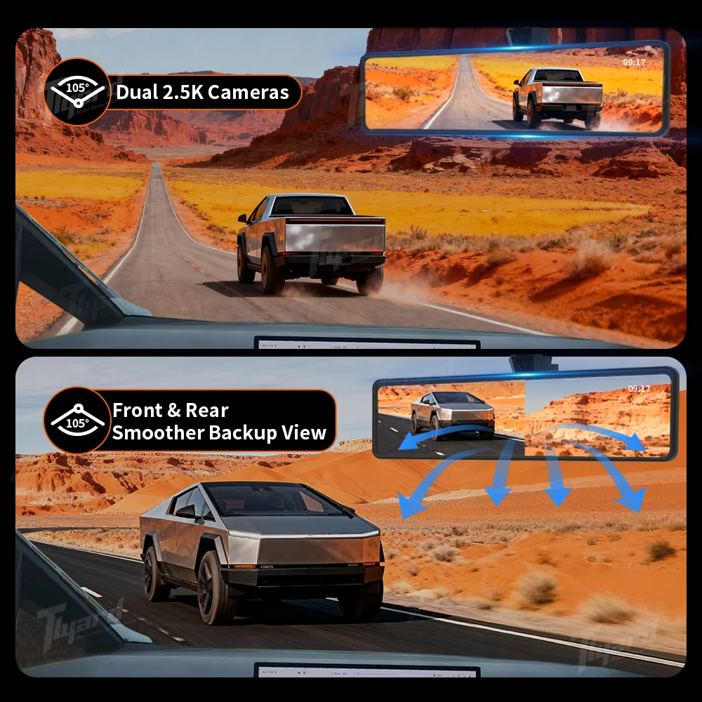 Unlock the Future: The TLYARD Streaming Rearview Mirror for Your ...