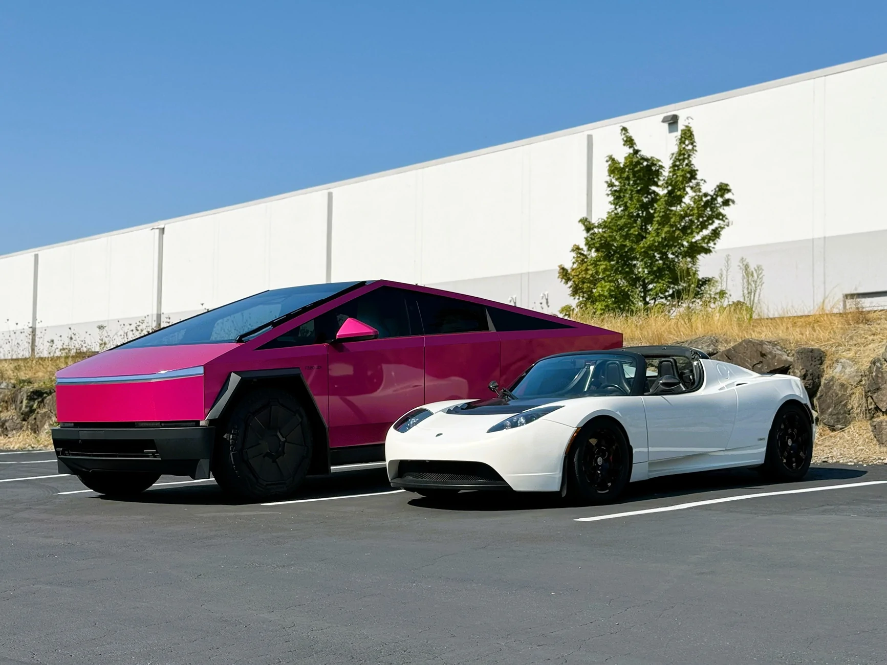 Finally some glamour shots (Pink Cybertruck content) | Tesla Cybertruck ...