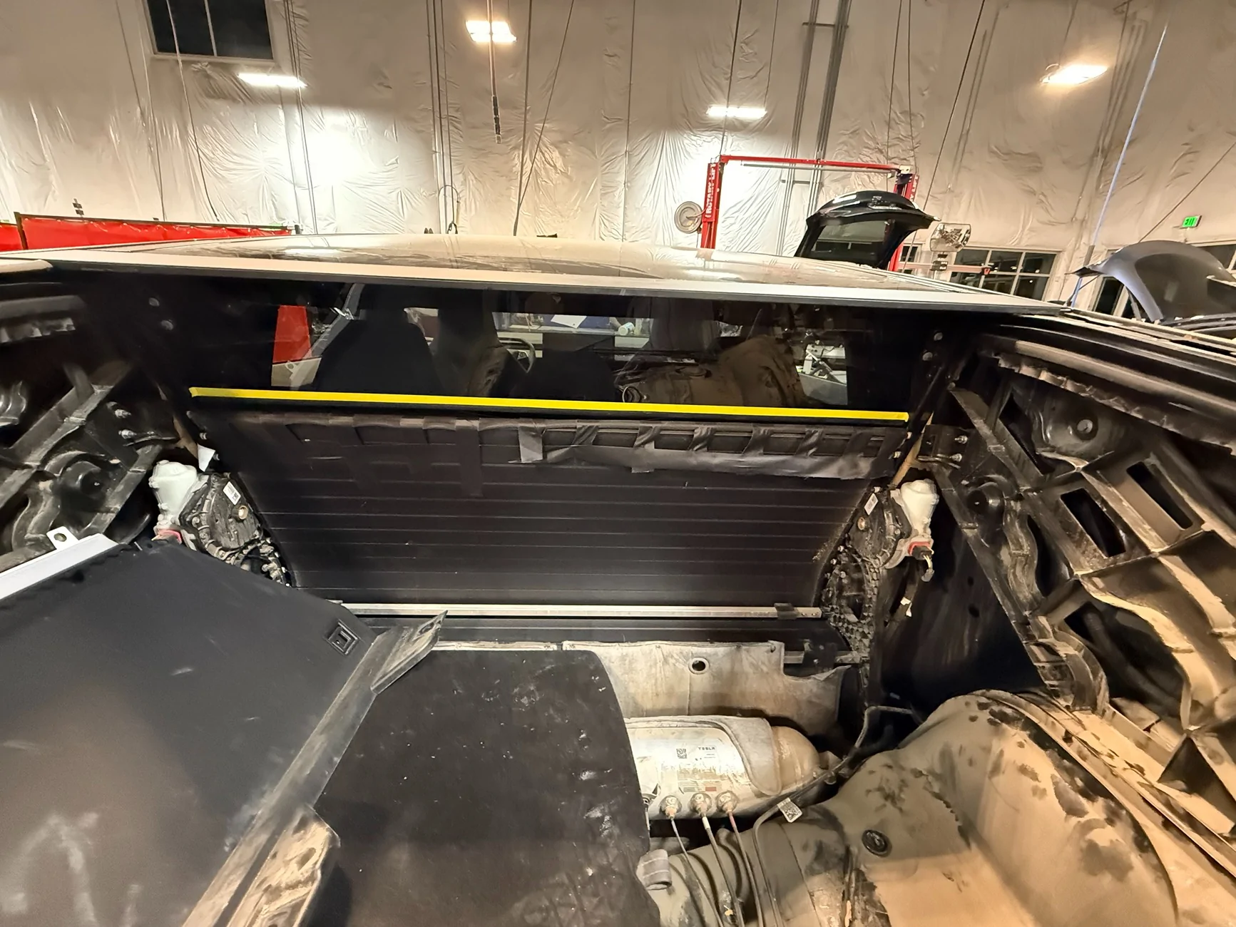 Loose rear passenger-side quarter panel replacement | Tesla Cybertruck ...