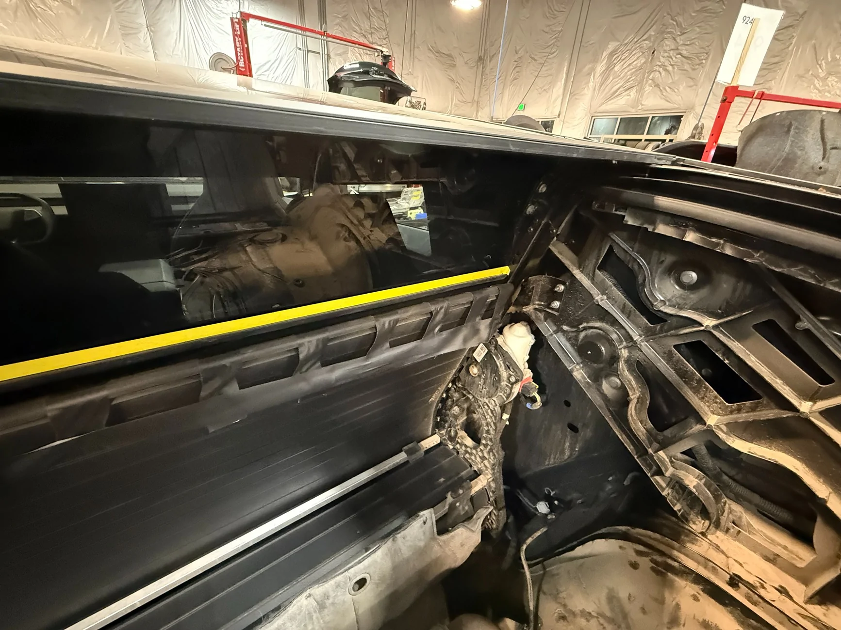 Loose rear passenger-side quarter panel replacement | Tesla Cybertruck ...