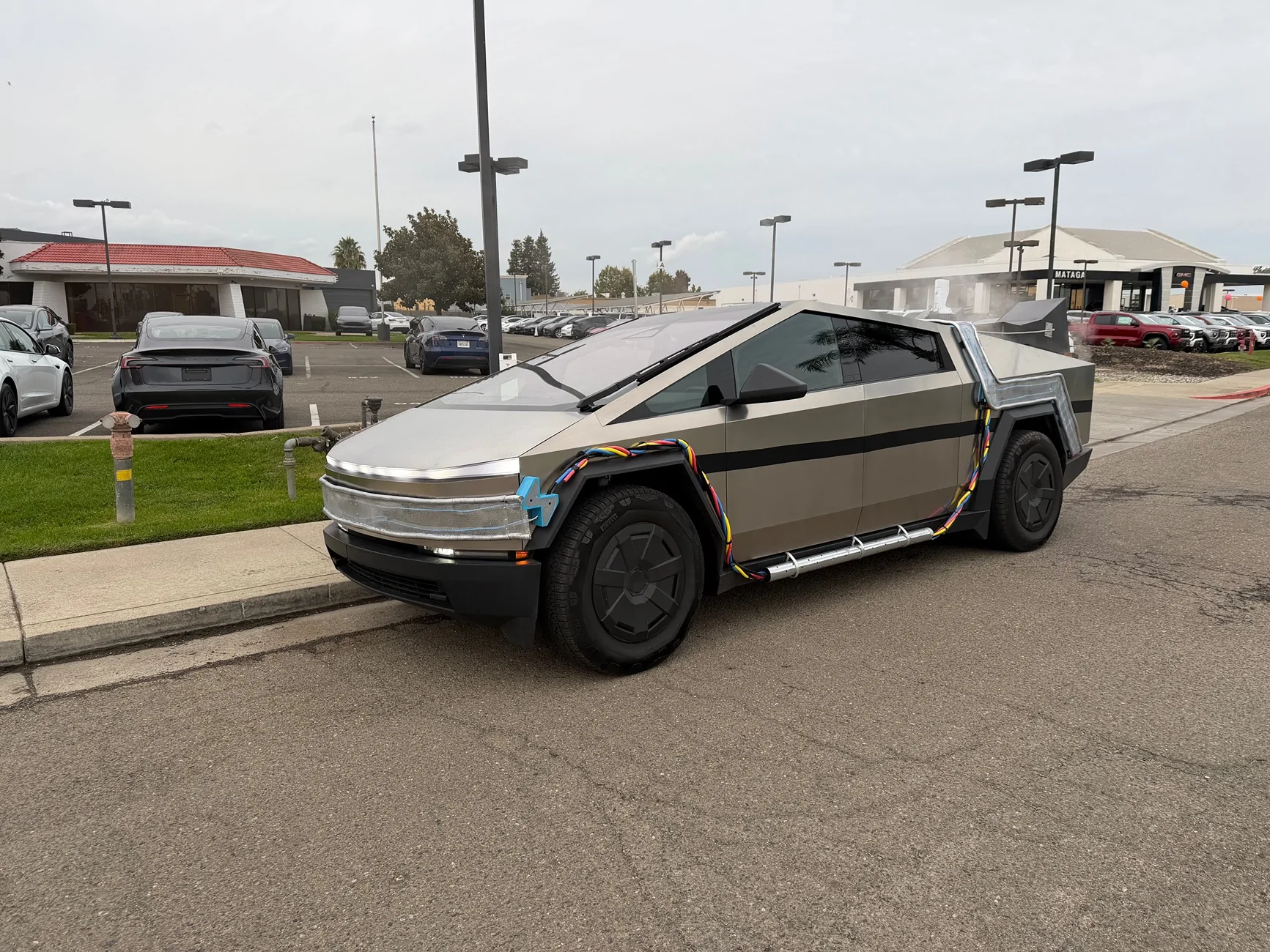 Wait a minute, Doc. Ah are you telling me you built a Time Machine out ...