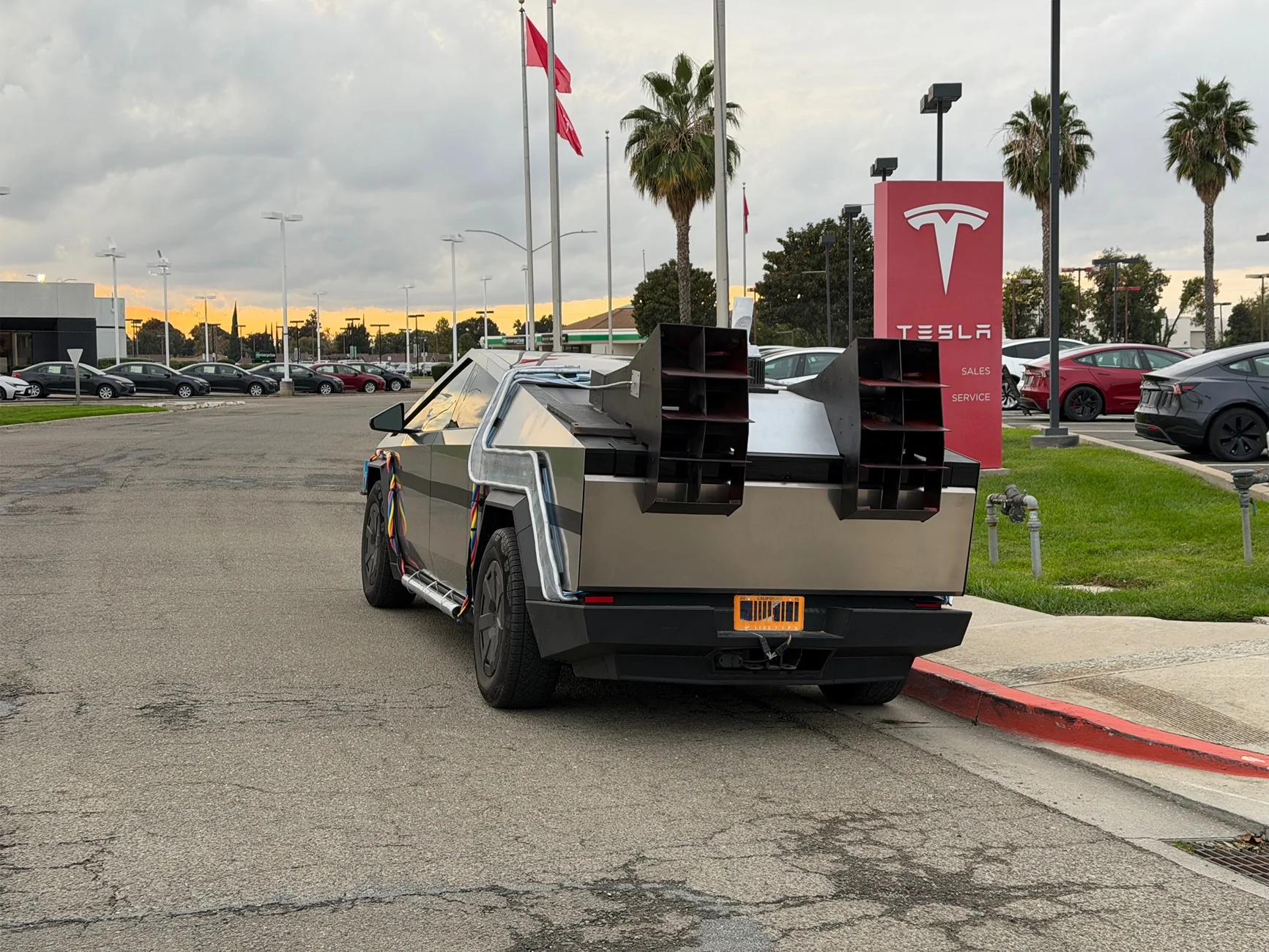 Wait a minute, Doc. Ah are you telling me you built a Time Machine out ...