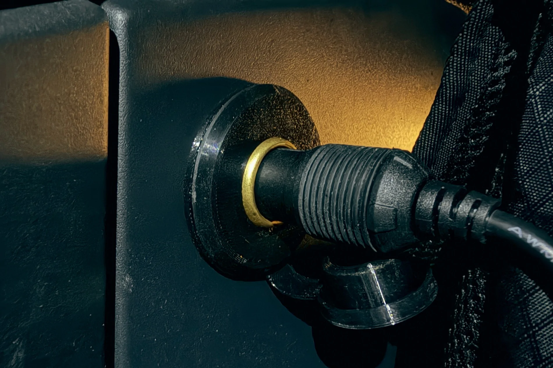 Split the 48v power line to a 12v socket in frunk. It now powers the ...