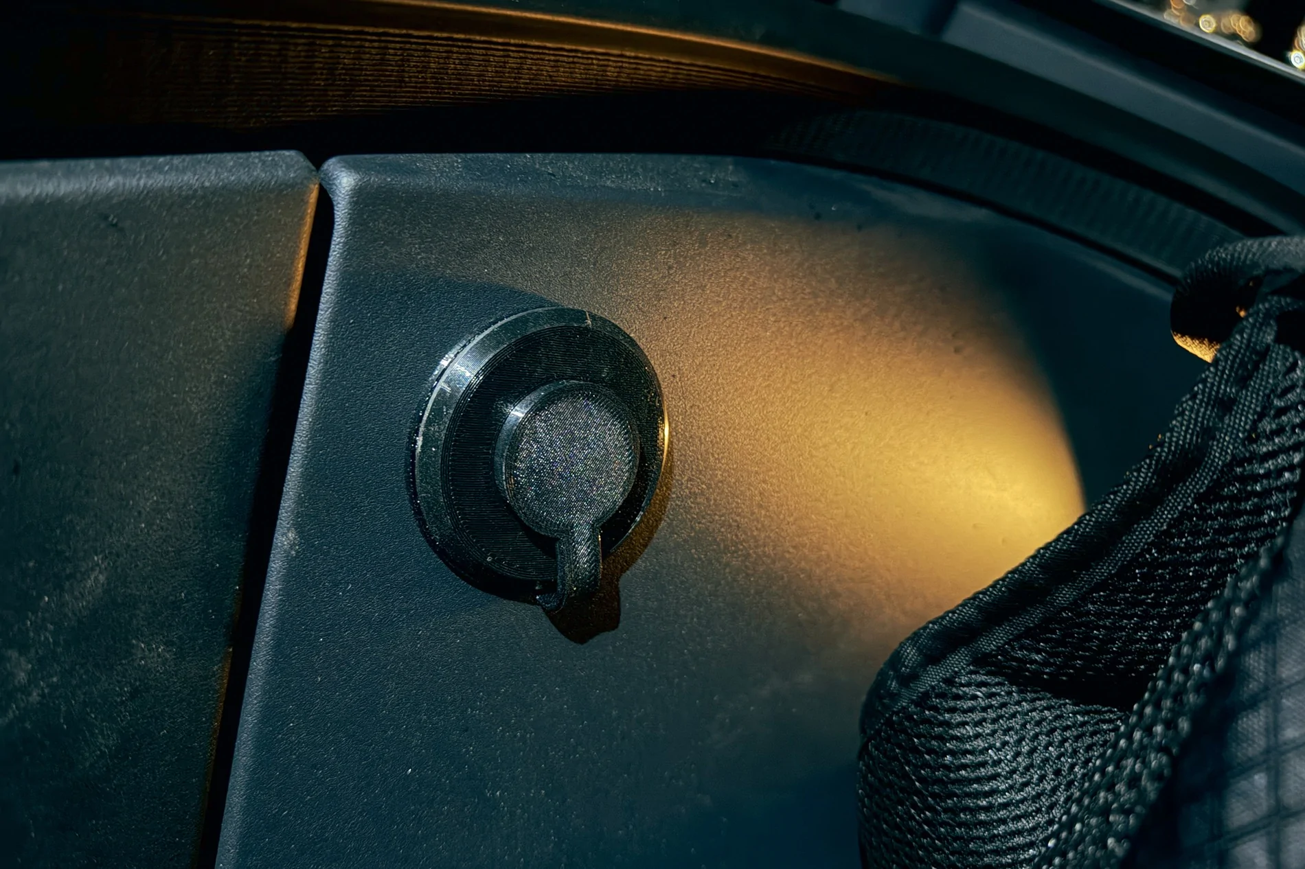 Split the 48v power line to a 12v socket in frunk. It now powers the ...