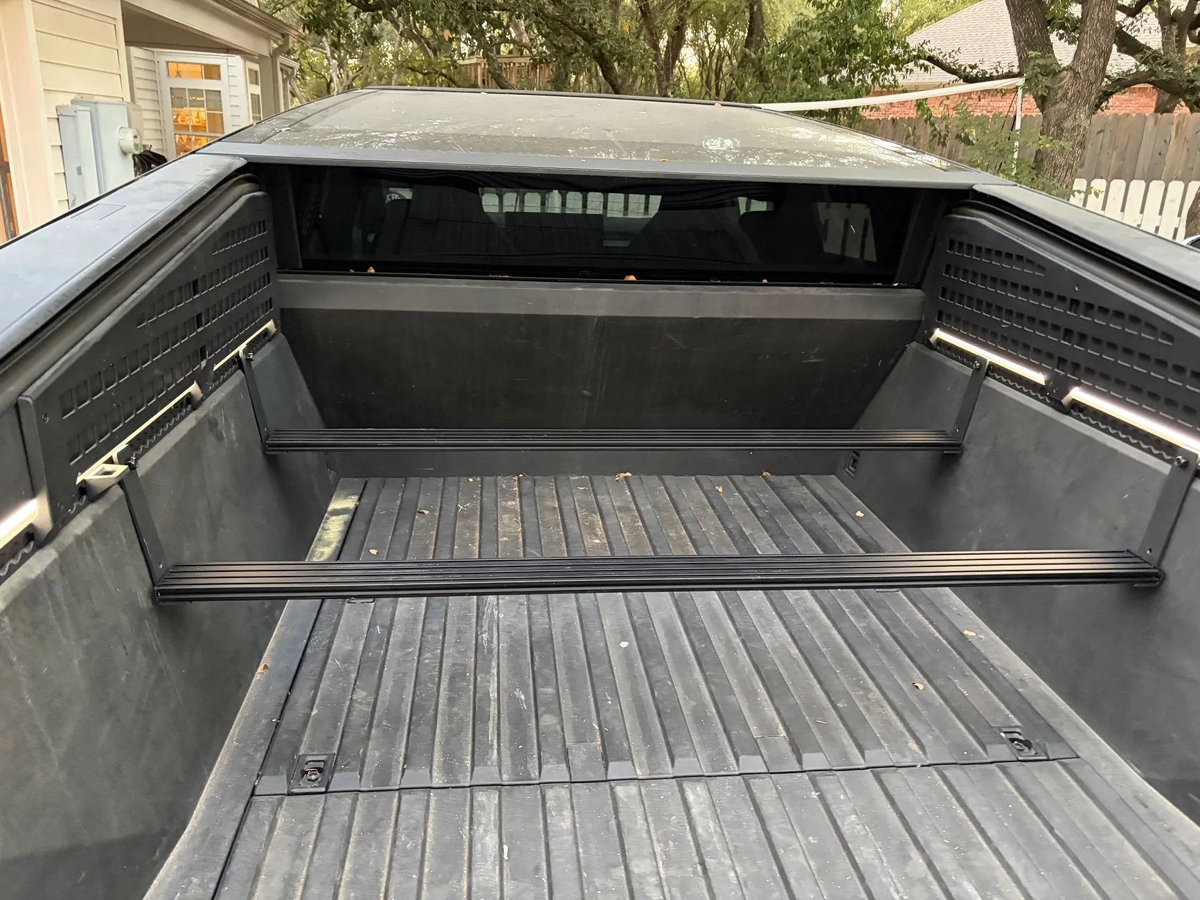Truck bed tent solution w/ custom tent mount | Tesla Cybertruck Forum ...