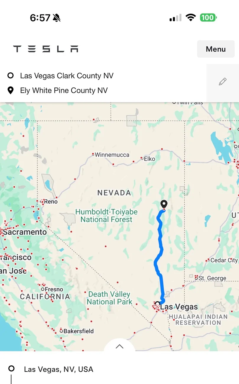 Tesla Go Anywhere (trip / charging planner) now includes Cybertruck ...