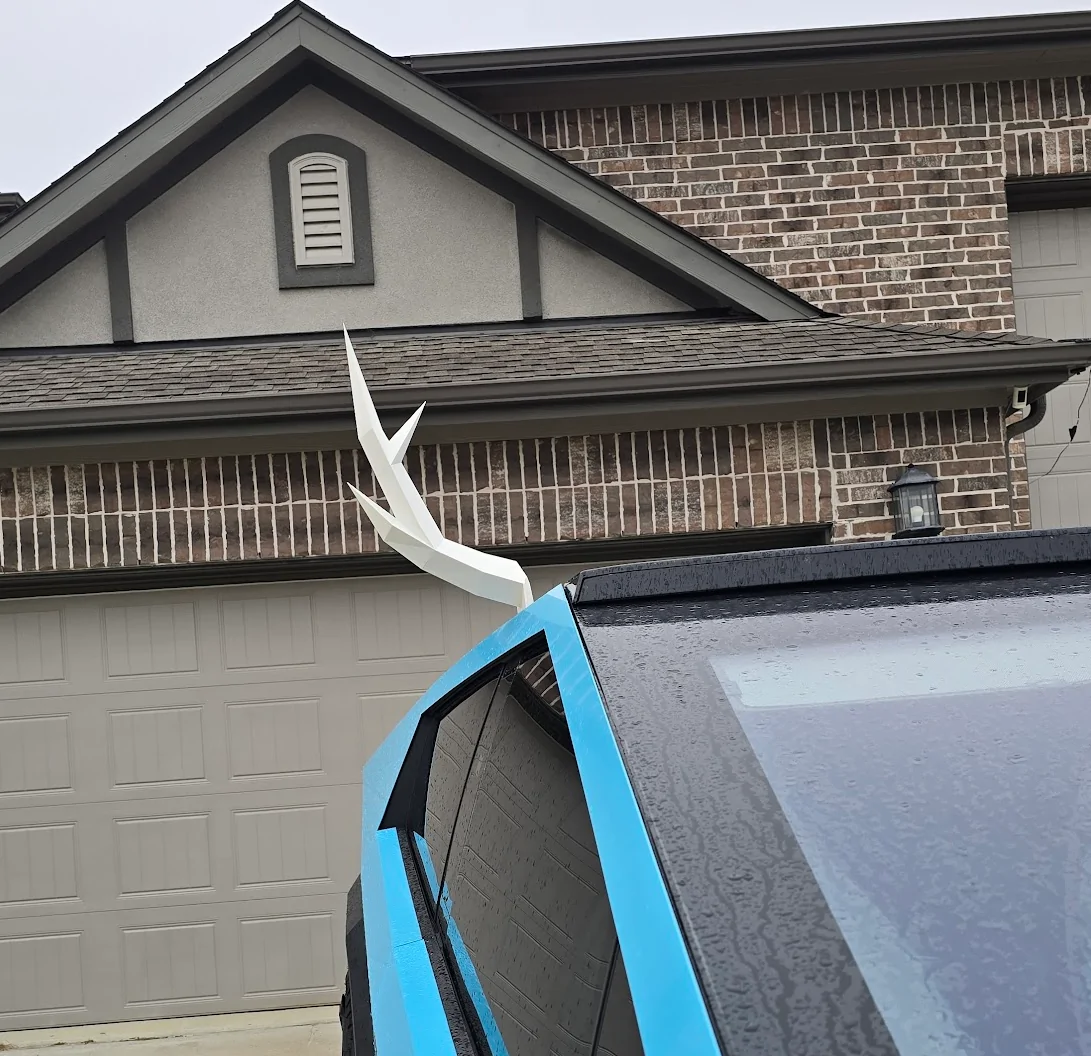 [3D Print] Christmas - Rudolph Antlers and Nose | Tesla Cybertruck ...