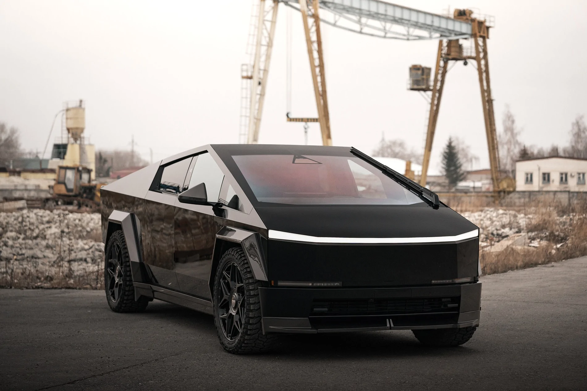 Finally Revealed! Tesla Cybertruck Carbon Fiber Body Kit by Renegade ...
