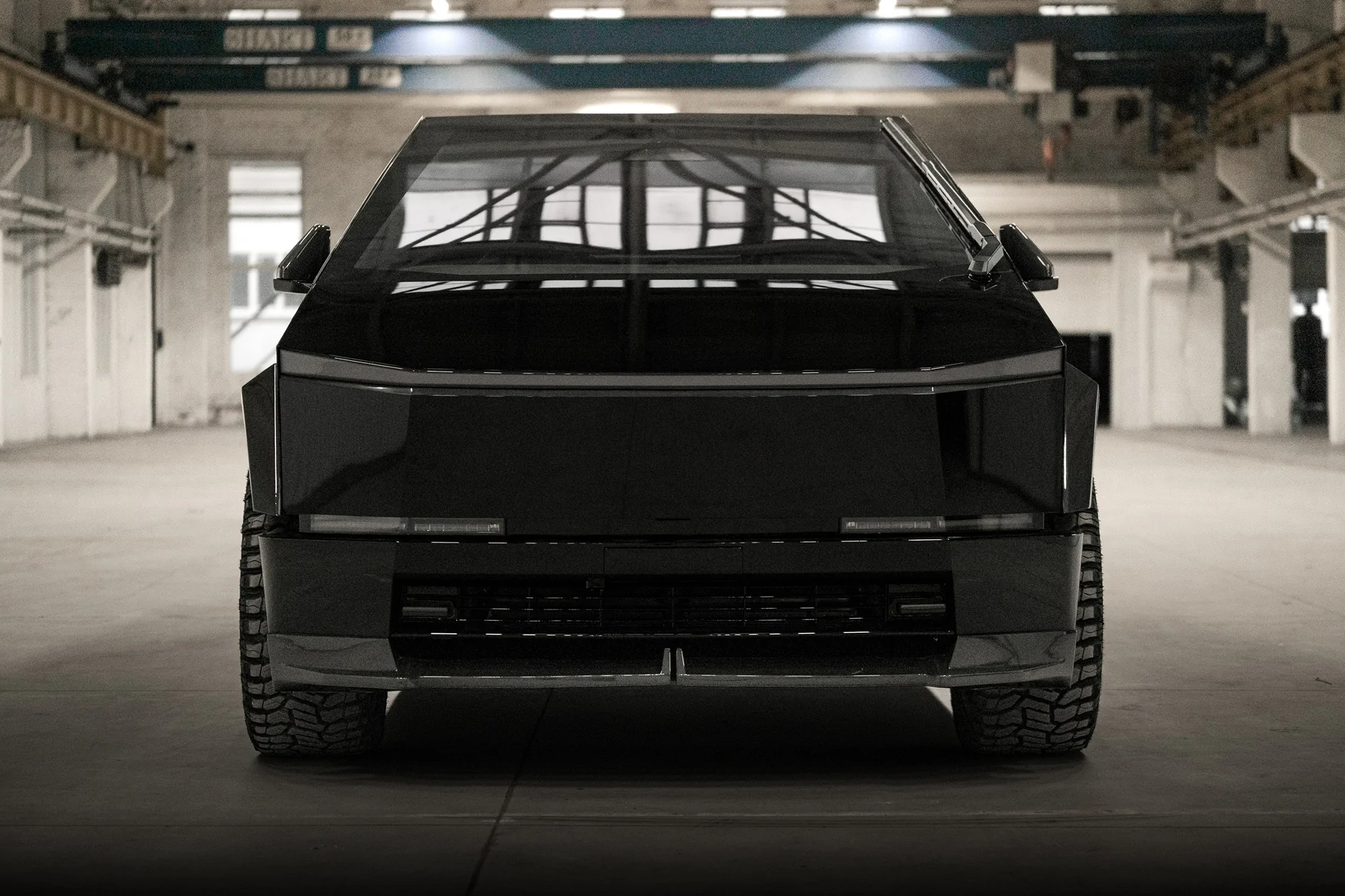 Finally Revealed! Tesla Cybertruck Carbon Fiber Body Kit by Renegade ...