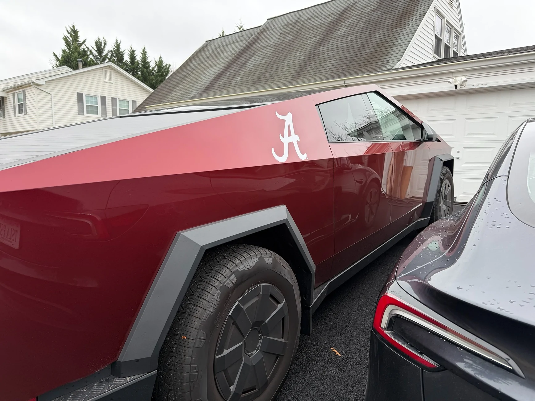 RED Vinyl Wrap & PPF Cybertruck -- Photos & Videos | Page 3 | Tesla ...