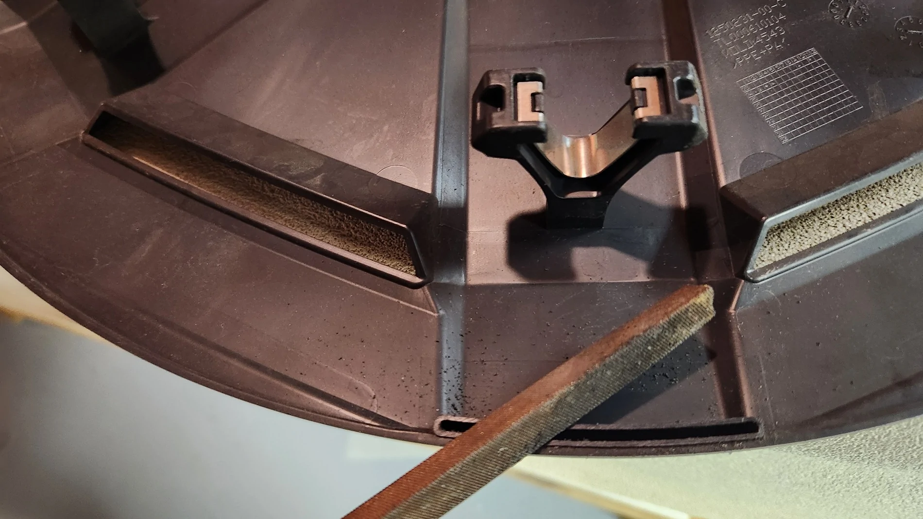 Prevent wheel abrasion from core wheel covers by using liquid rubber ...