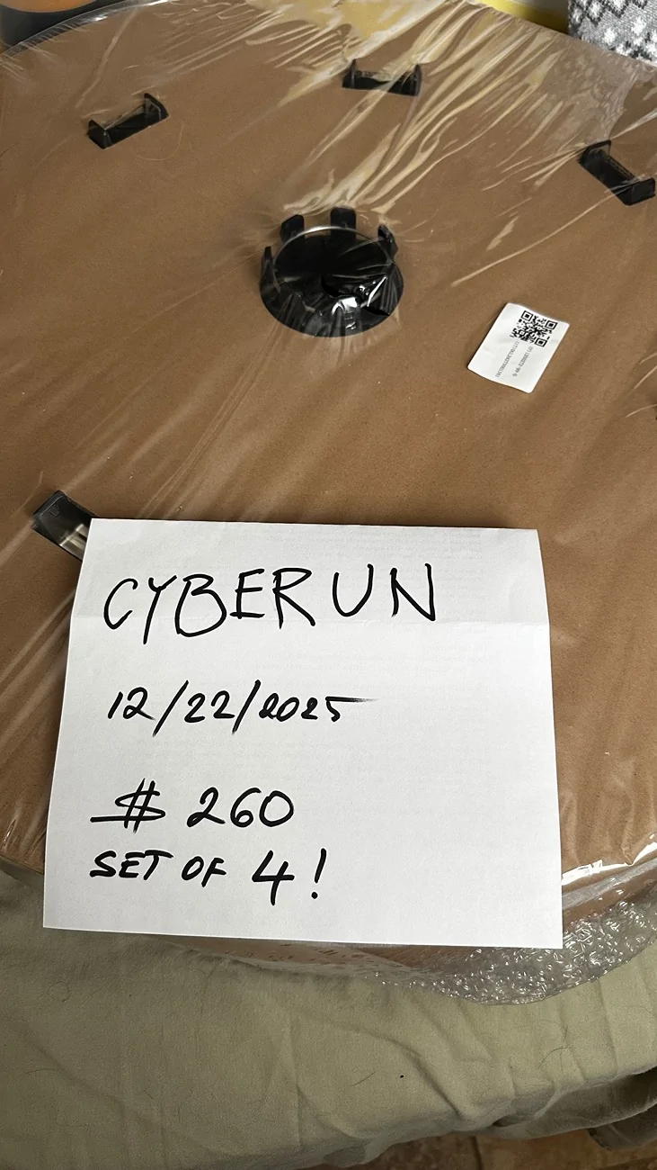 California - NEW 4x Cyber Wheel Cover Compatible with Cybertruck vehicles configured with 20 ...