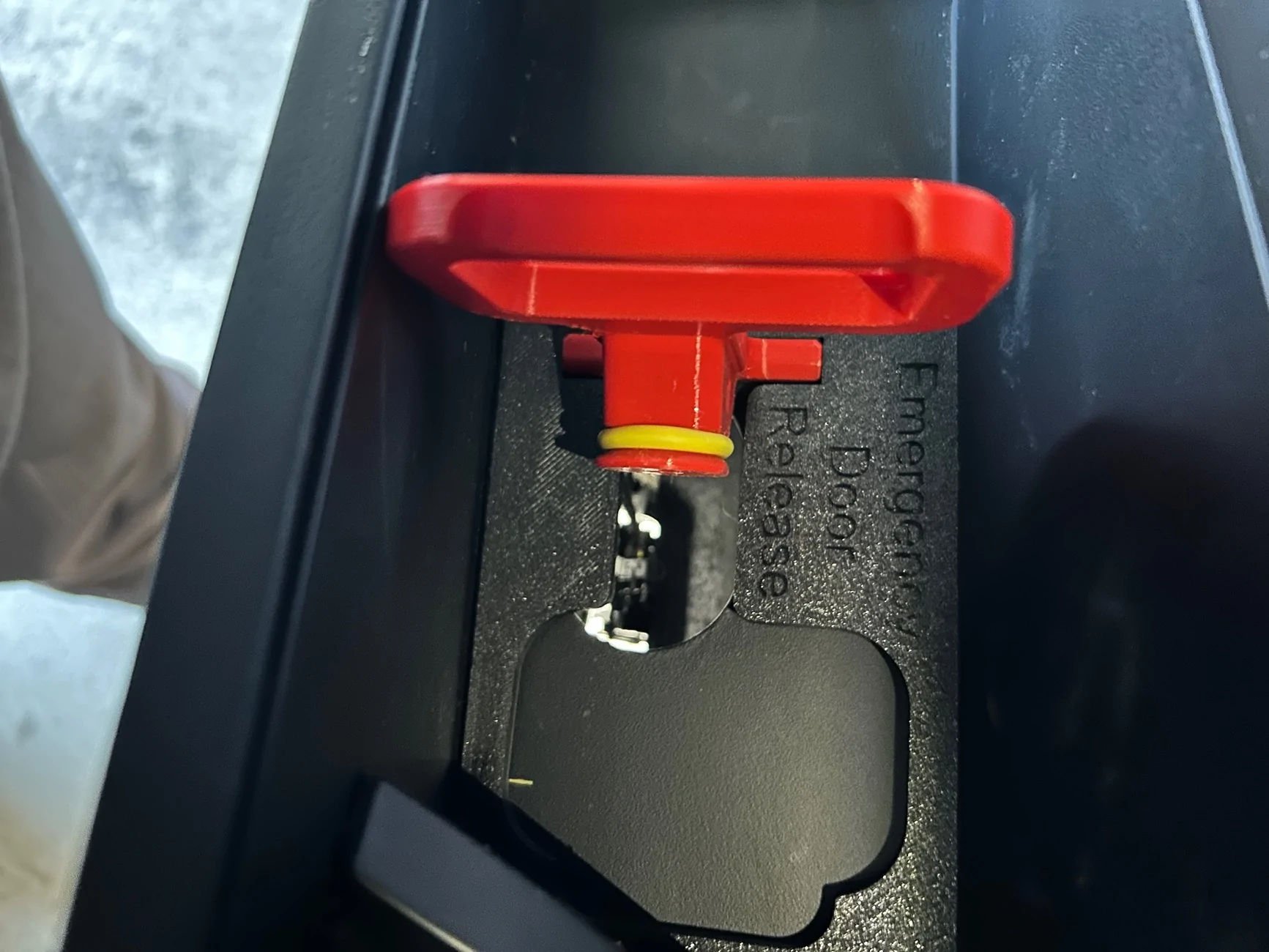 Rear Emergency Door Release Identifier (3D Print) | Page 3 | Tesla ...