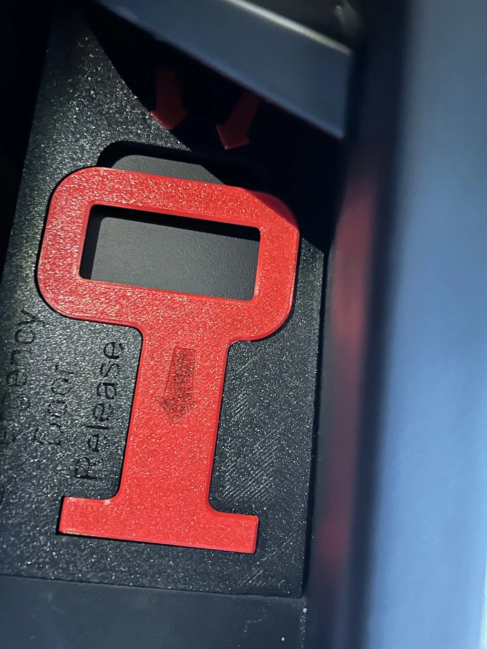 Rear Emergency Door Release Identifier (3D Print) | Page 3 | Tesla ...