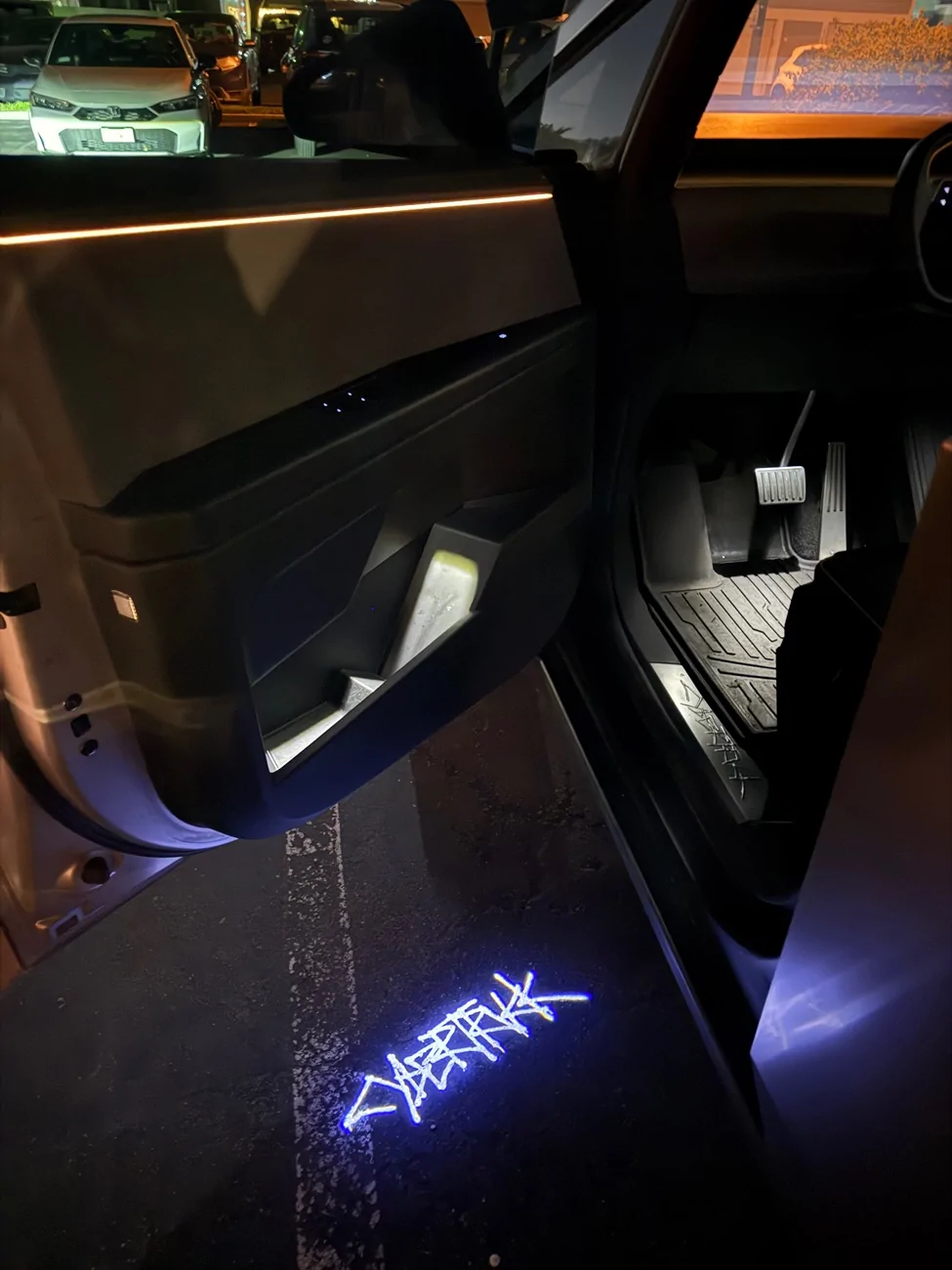 I Tried New Puddle Lights | Tesla Cybertruck Forum - Cybertruck Owners Club