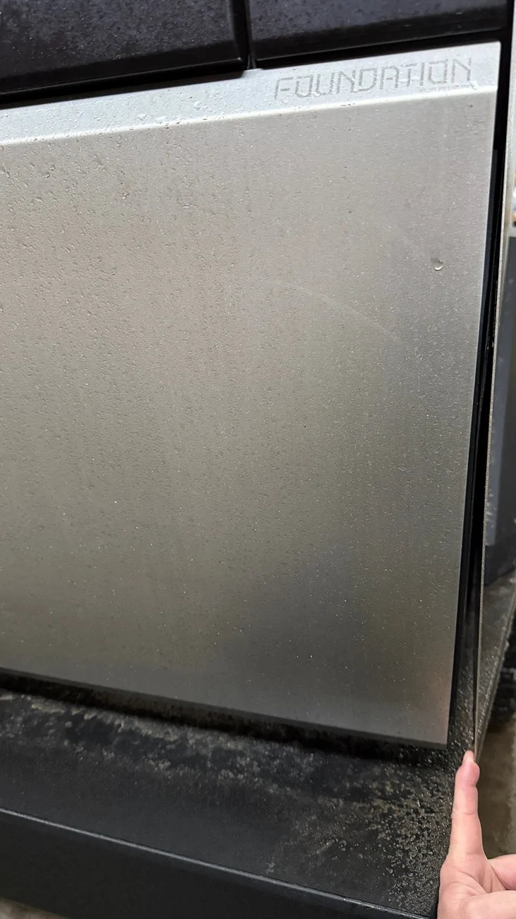 panel adhesive separation after freeze-thaw cycles – front driver’s ...