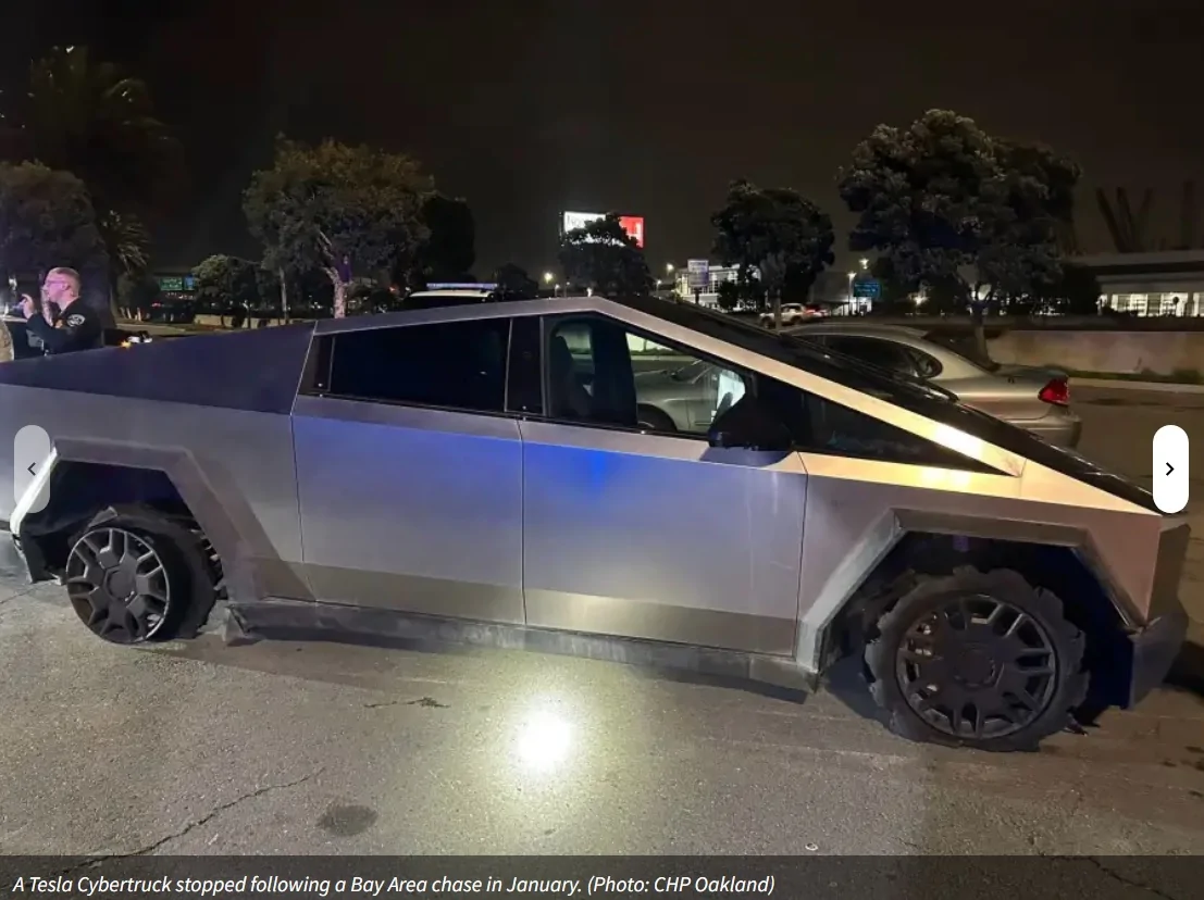 Tires against police spike strips, the Cybertruck achilles heel ...