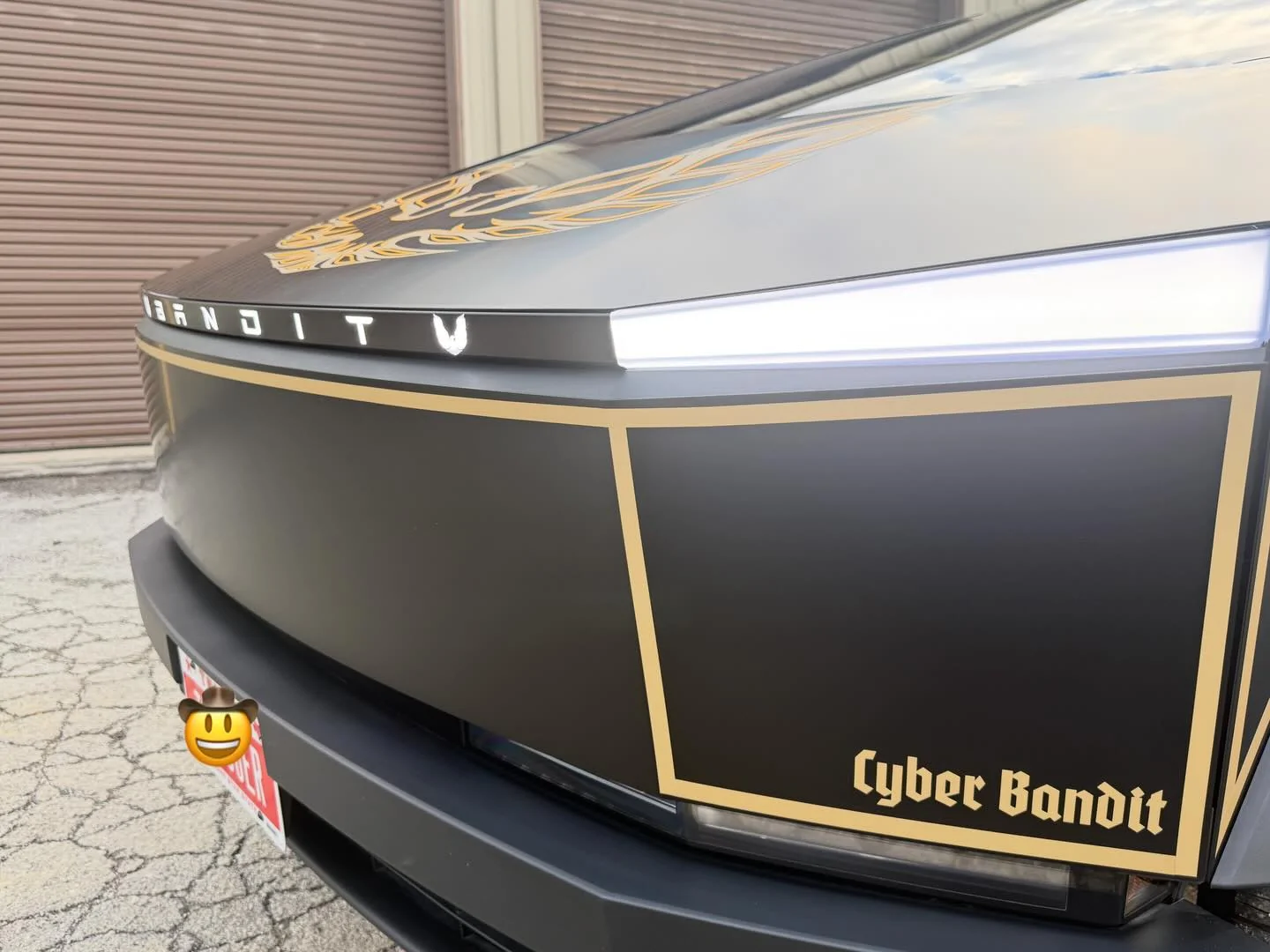 Cyber Bandit: The ultimate Cybertruck + Trans Am Wrap | Tesla ...