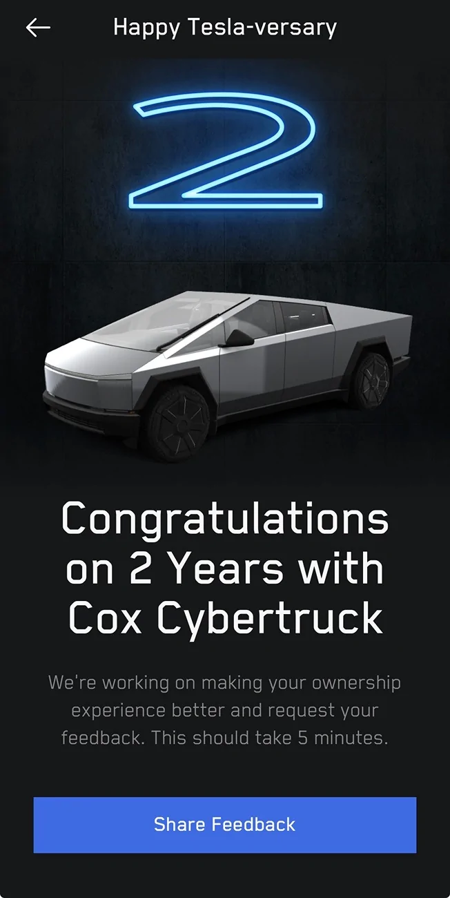 2 Years with Cybertruck (New message from Tesla)! | Tesla Cybertruck ...