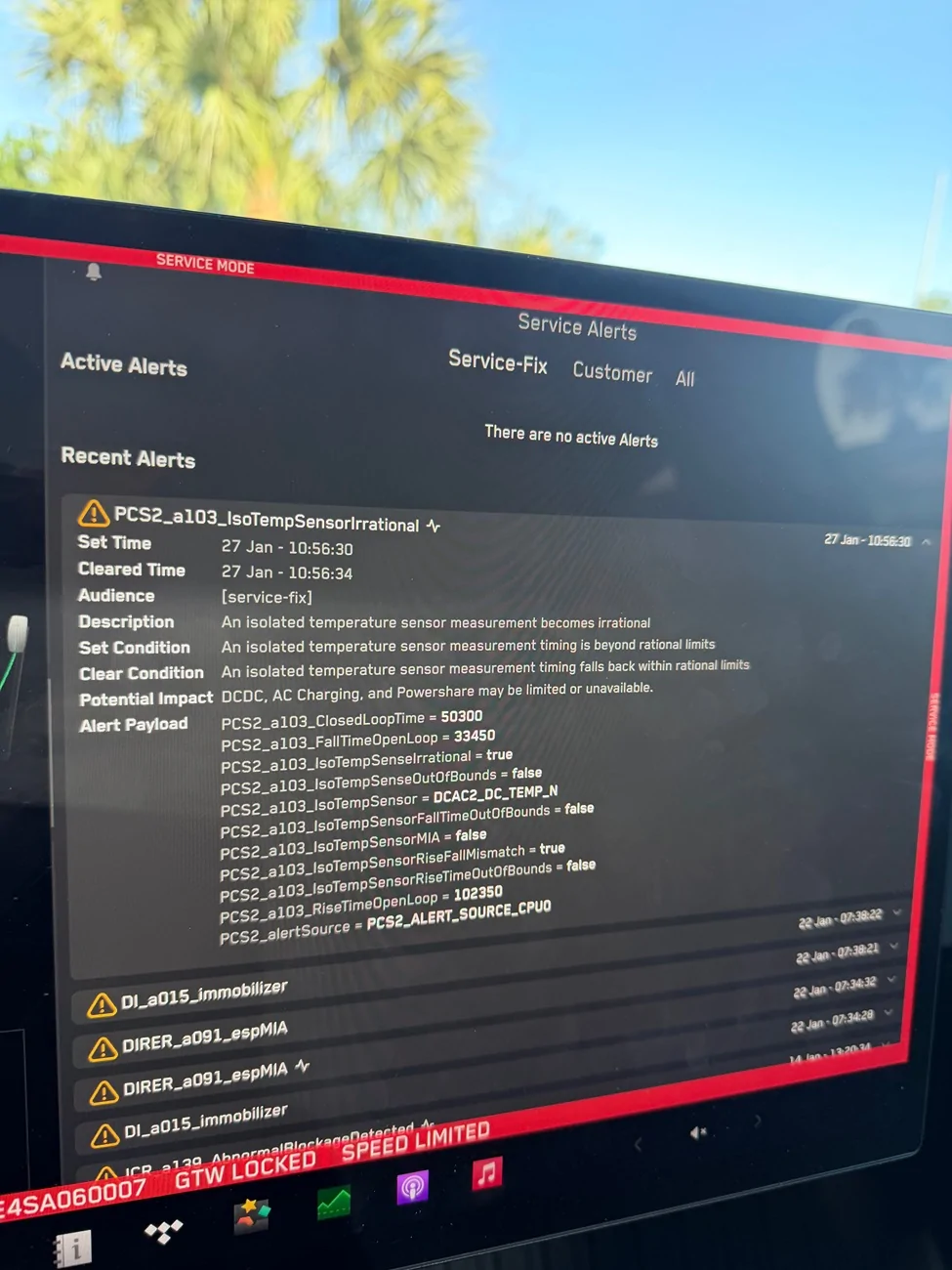 2025 Cyberbeast Error codes PCS going? | Tesla Cybertruck Forum ...