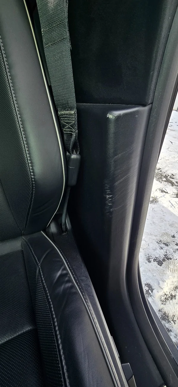 Interior B-Pilar cover/protector? | Tesla Cybertruck Forum - Cybertruck ...