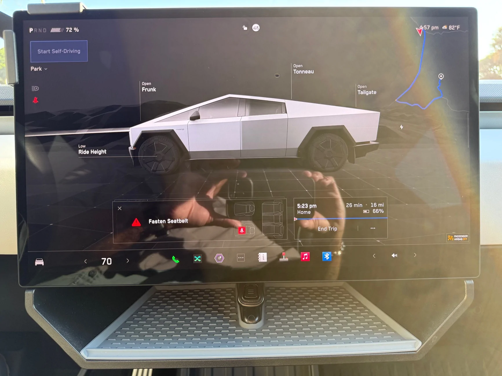 How to store gate and garage opener? | Tesla Cybertruck Forum ...