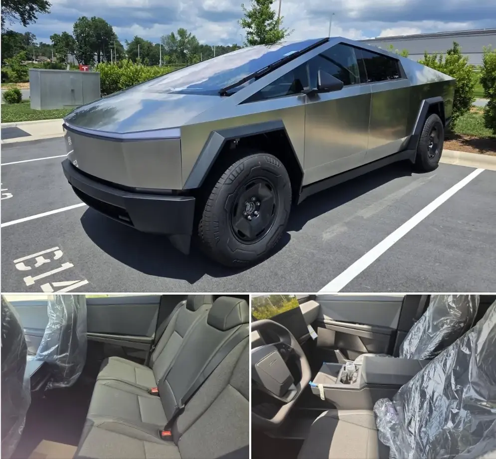 $59k Base Dual-Motor AWD Cybertruck Begin Delivery! | Tesla Cybertruck ...