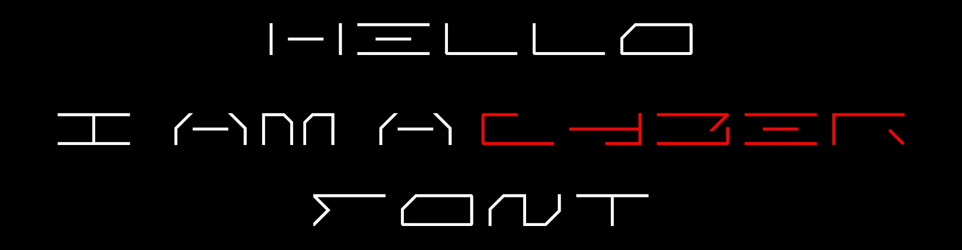 Insane Technology Bandwagon - The Font! | Tesla Cybertruck Forum ...