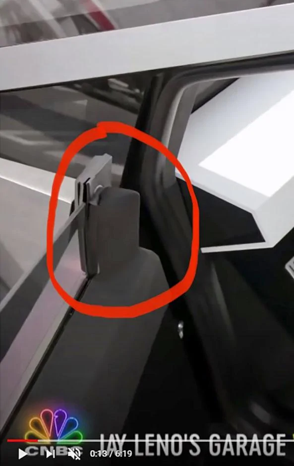 Interior Side View Camera Screen Spotted?! | Tesla Cybertruck Forum ...