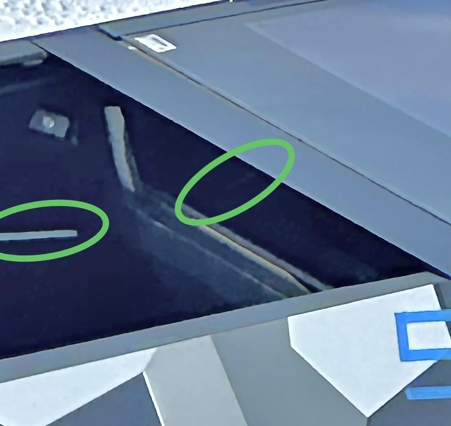 Cybertruck rear window down?! (photos from winter testing) | Tesla ...