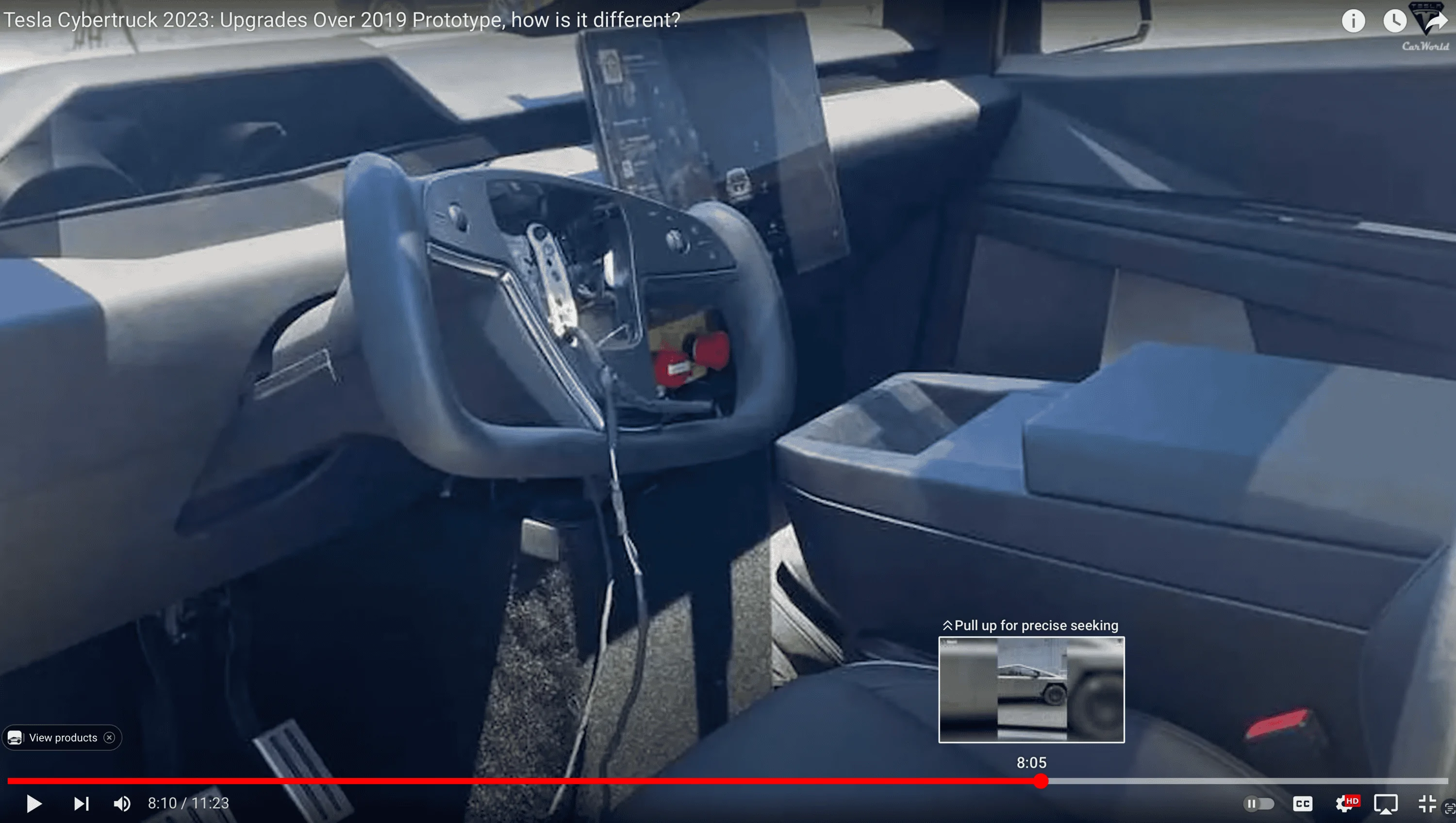 new speedometer cluster? | Tesla Cybertruck Forum - Cybertruck Owners Club