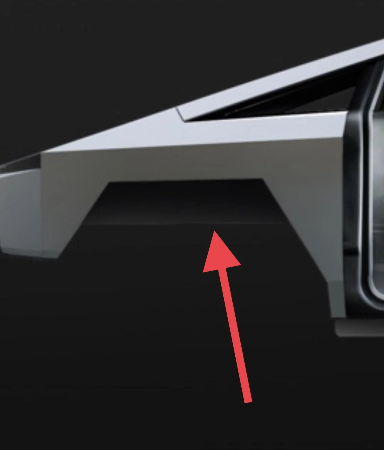 Cybertruck frame / casting / chassis / body structure in plain sight ...