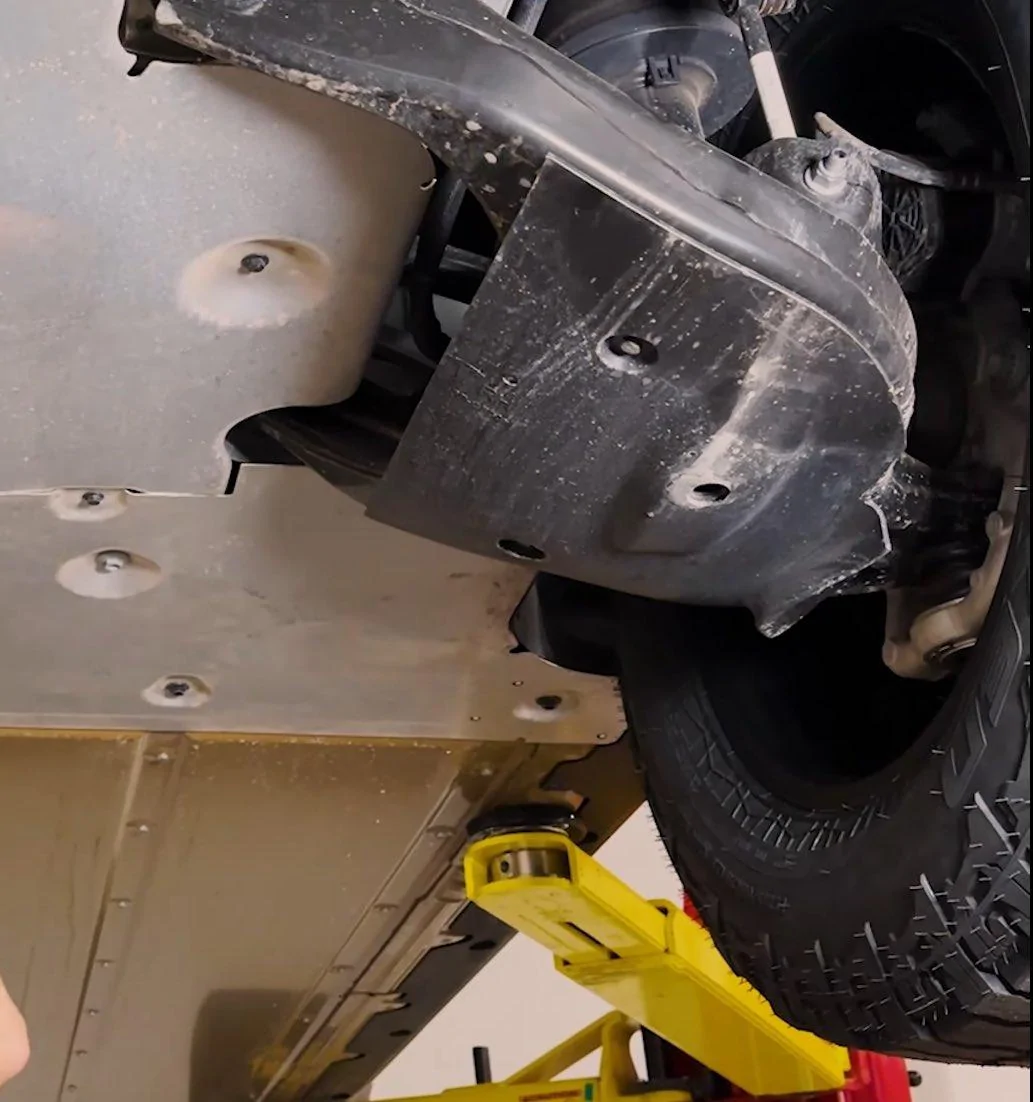 Dissecting a Cybertruck! Underbody, Chassis, Skid Plates Inspection ...