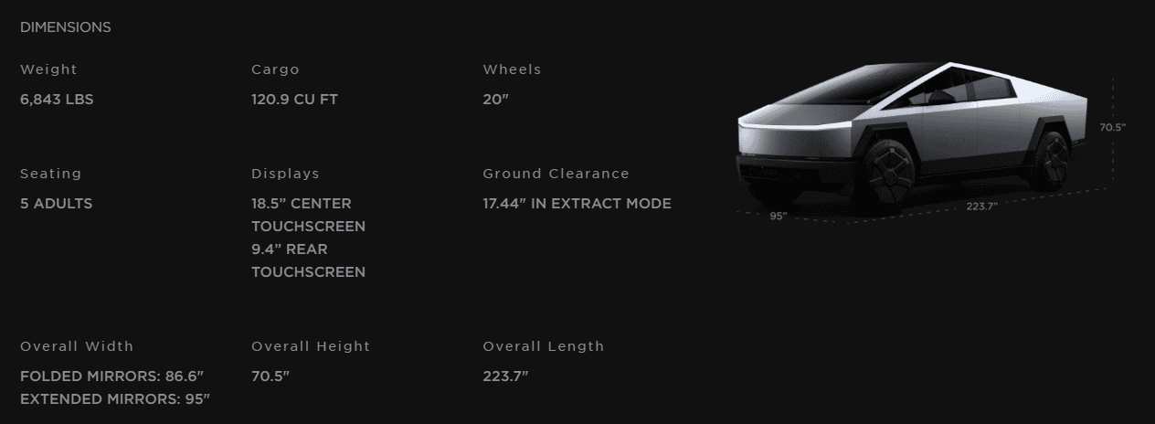 First look @ Cybertruck vs. Rivian R1T vs. Lightning side-by-side ...
