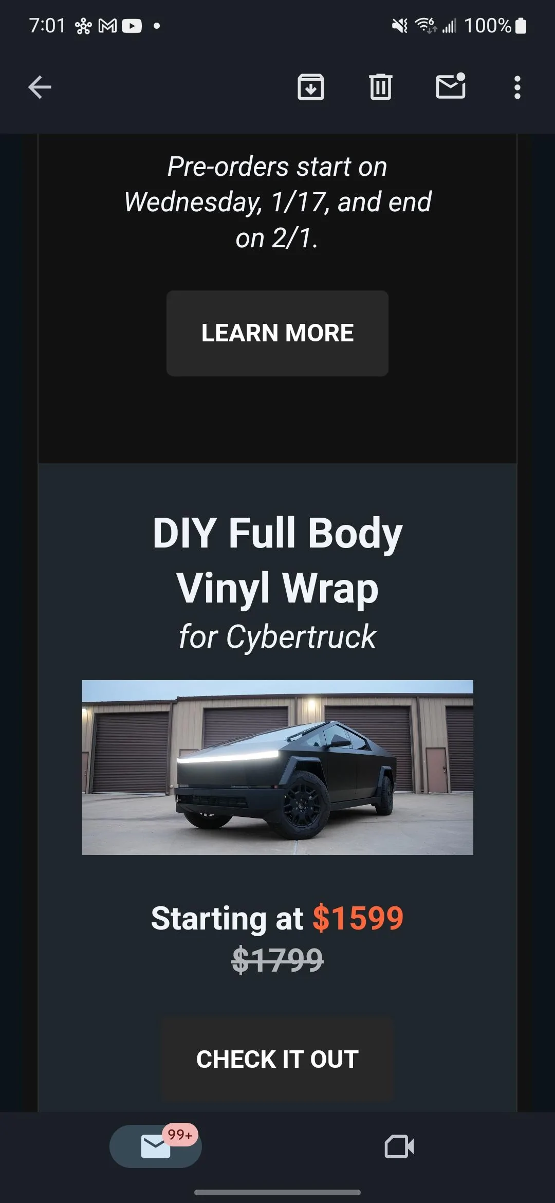 DIY Cybertruck Vinyl Wrap Kit by Tesbros -- $1500+ | Tesla Cybertruck ...