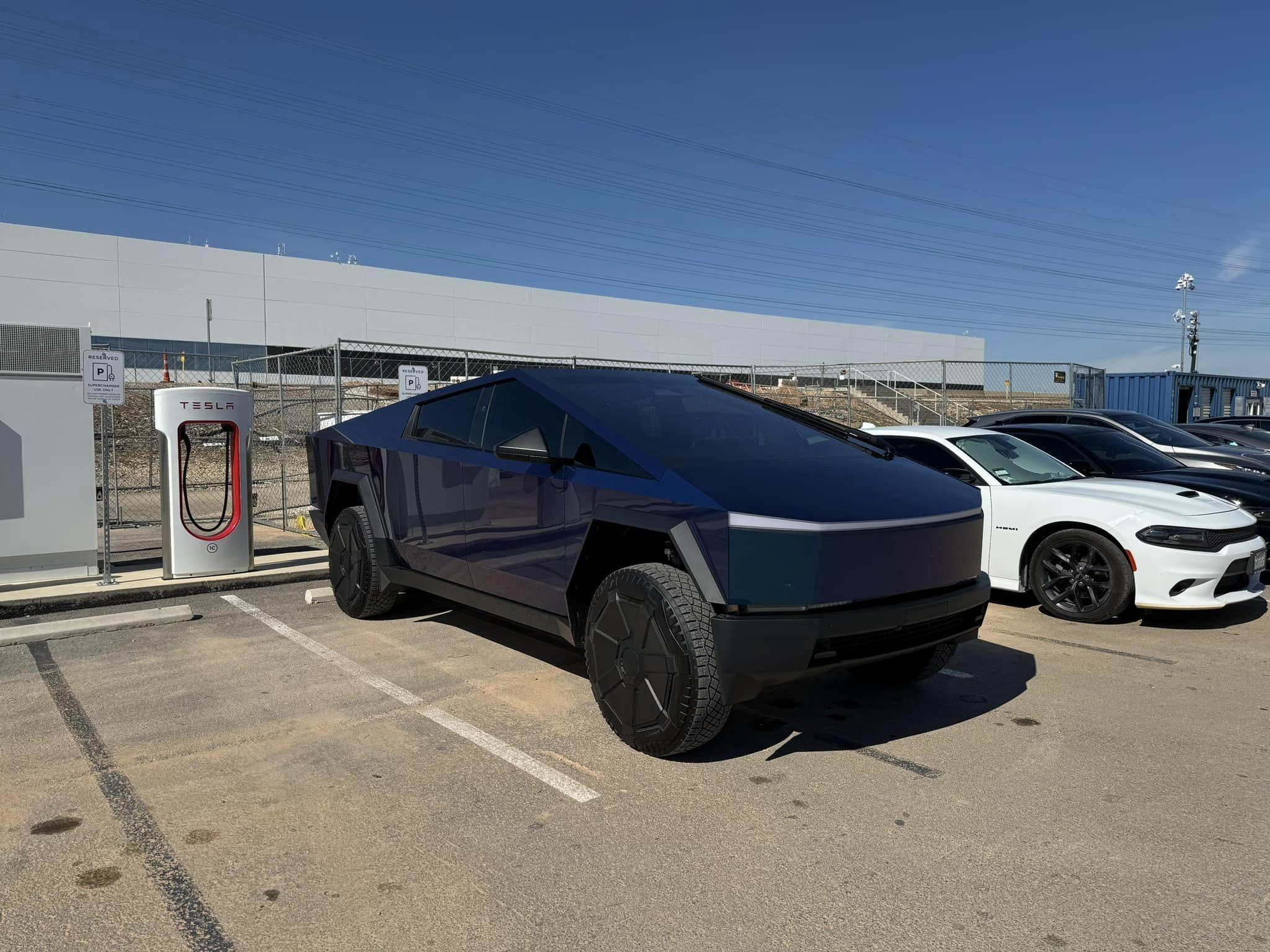 Gloss Nebula Blue Cybertruck - Vinyl Wrap | Tesla Cybertruck Forum ...