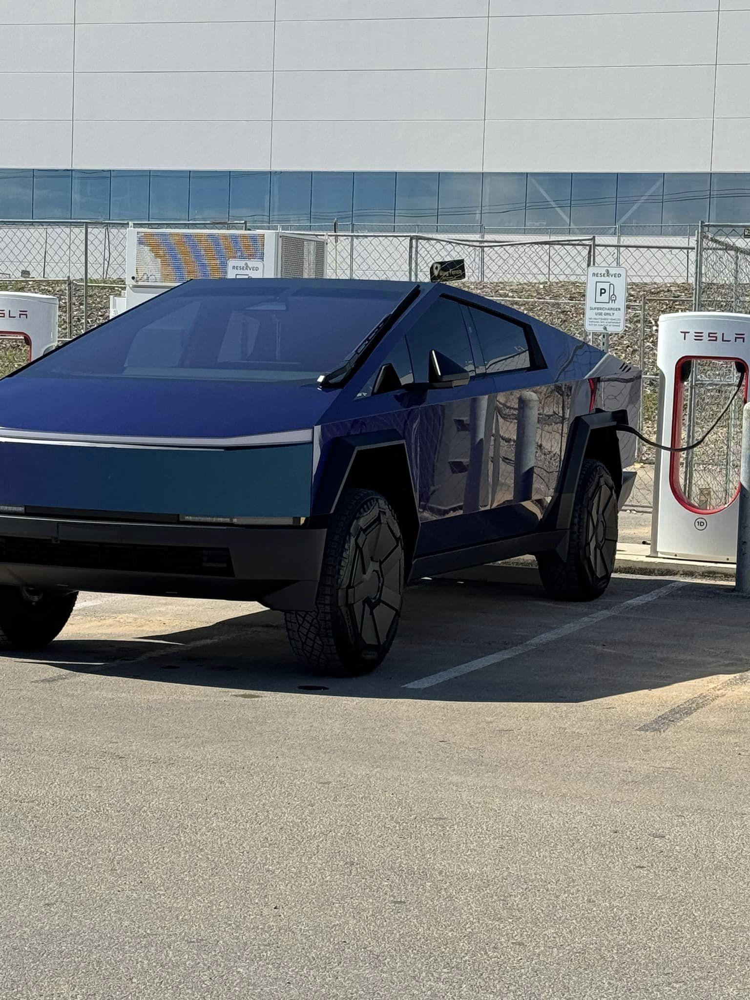Gloss Nebula Blue Cybertruck - Vinyl Wrap | Tesla Cybertruck Forum ...