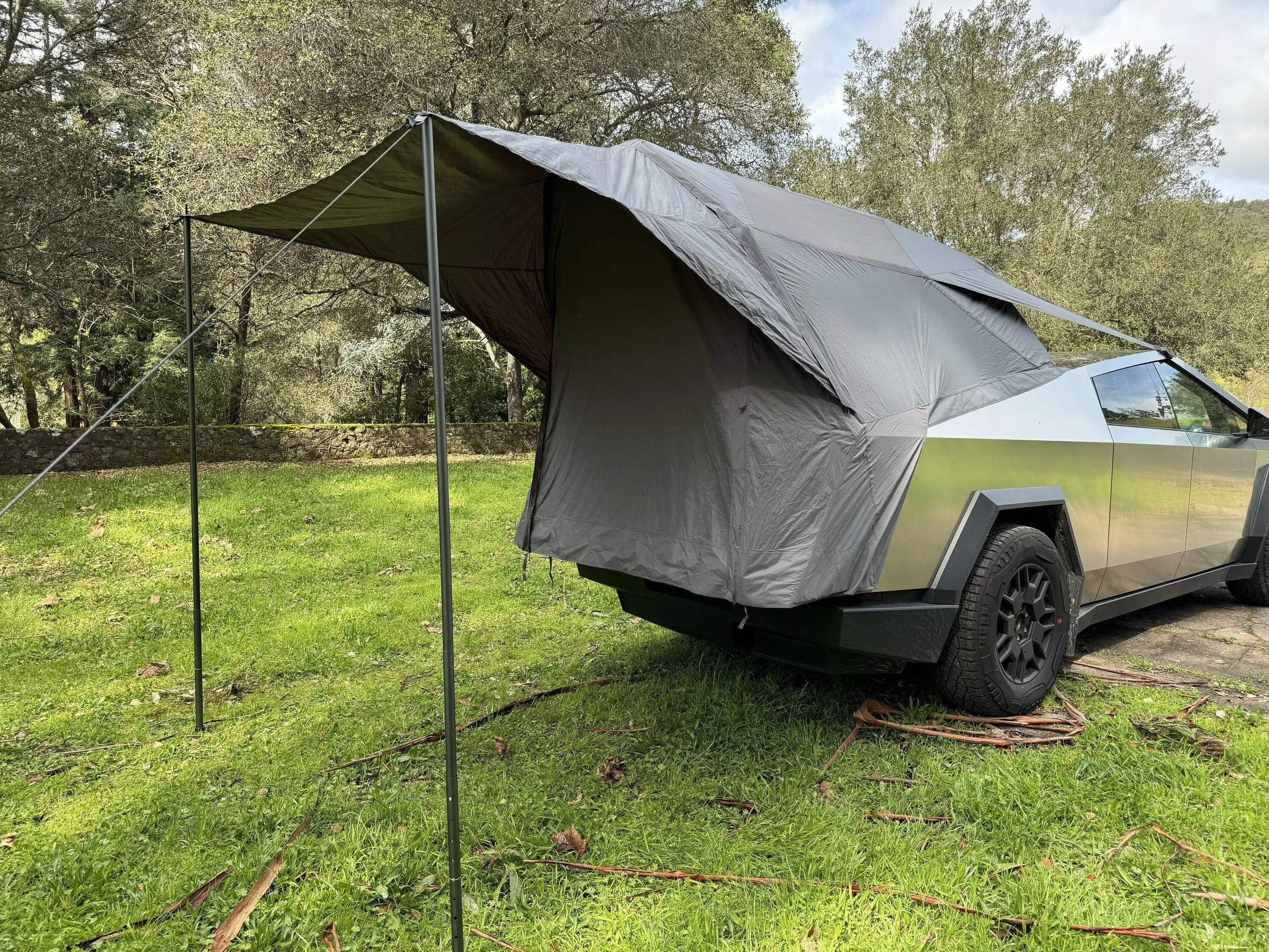 CyberTent (Basecamp Tent) First Review ⛺︎ [Updated w/ Awning Photos ...