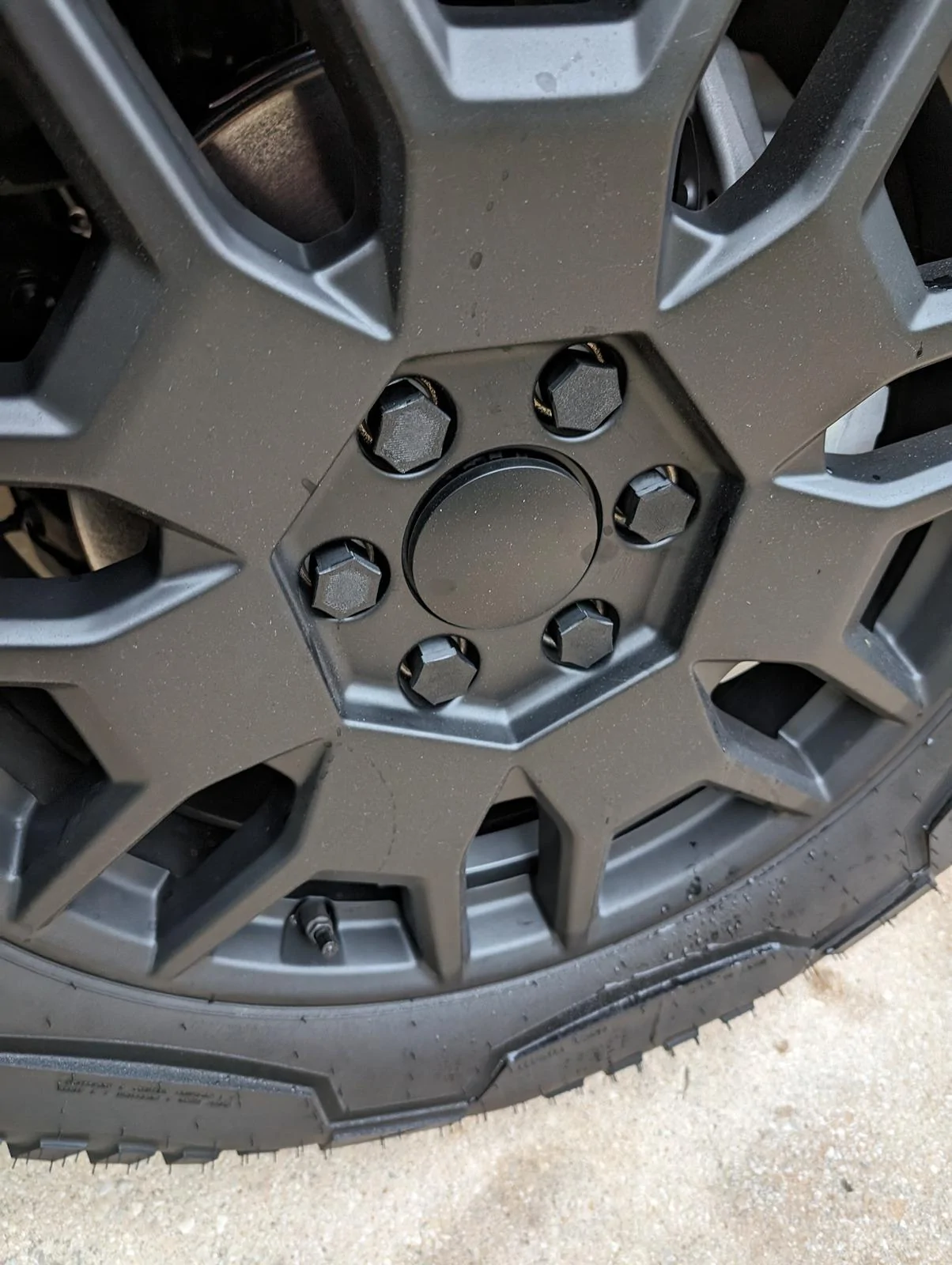 3D Printed Lug Nut Covers for Cybertruck wheels | Tesla Cybertruck ...