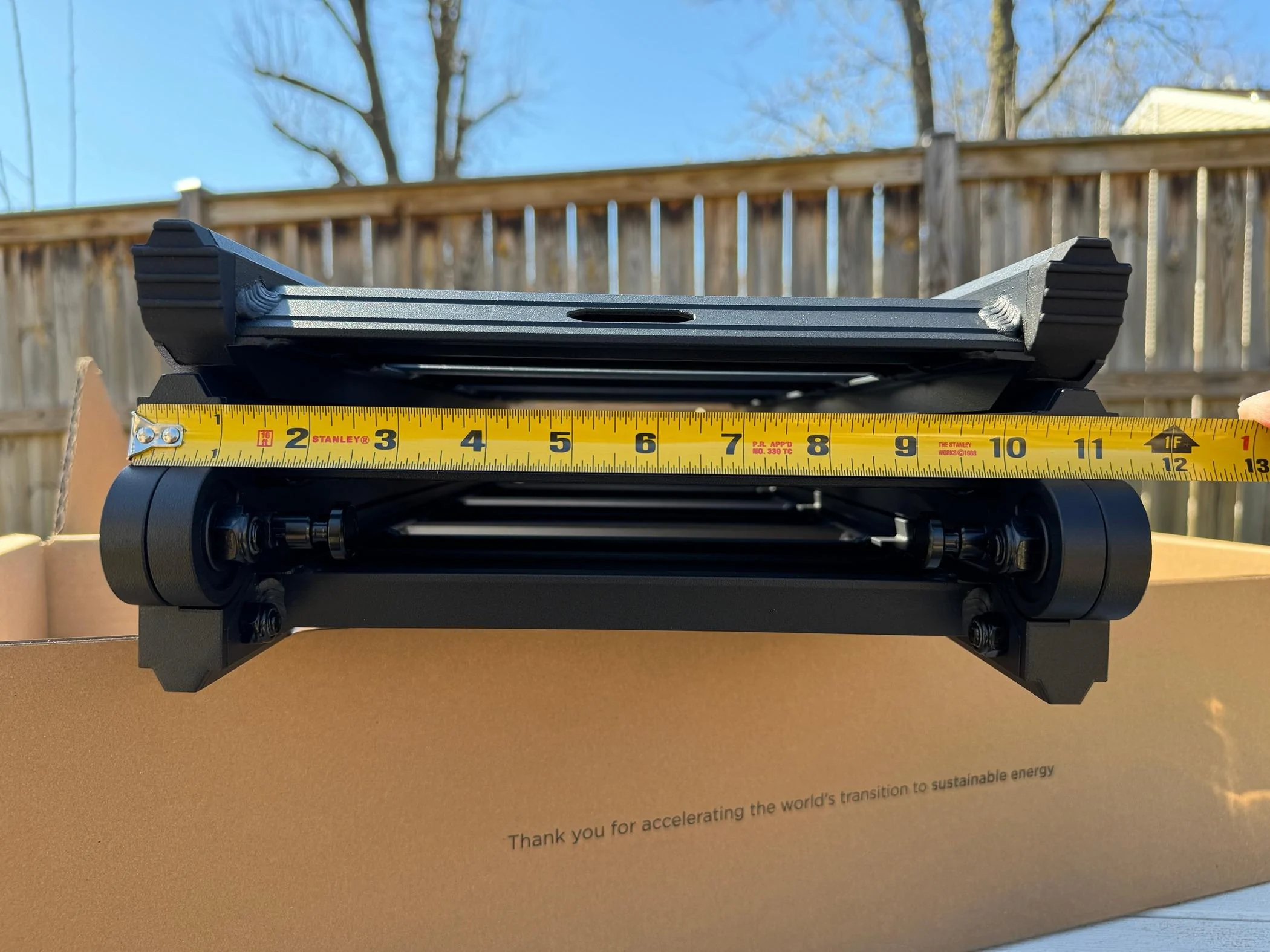 Width of the Tailgate Ramp accessory? [Answer: 11-11.5" inches] | Tesla ...