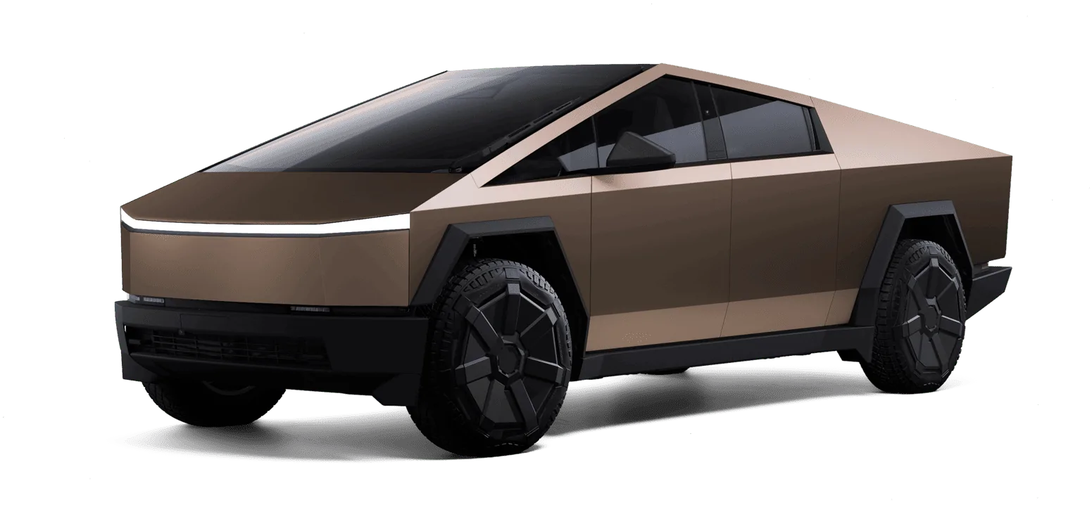 6 new color paint films released for Cybertruck (factory - dealer ...