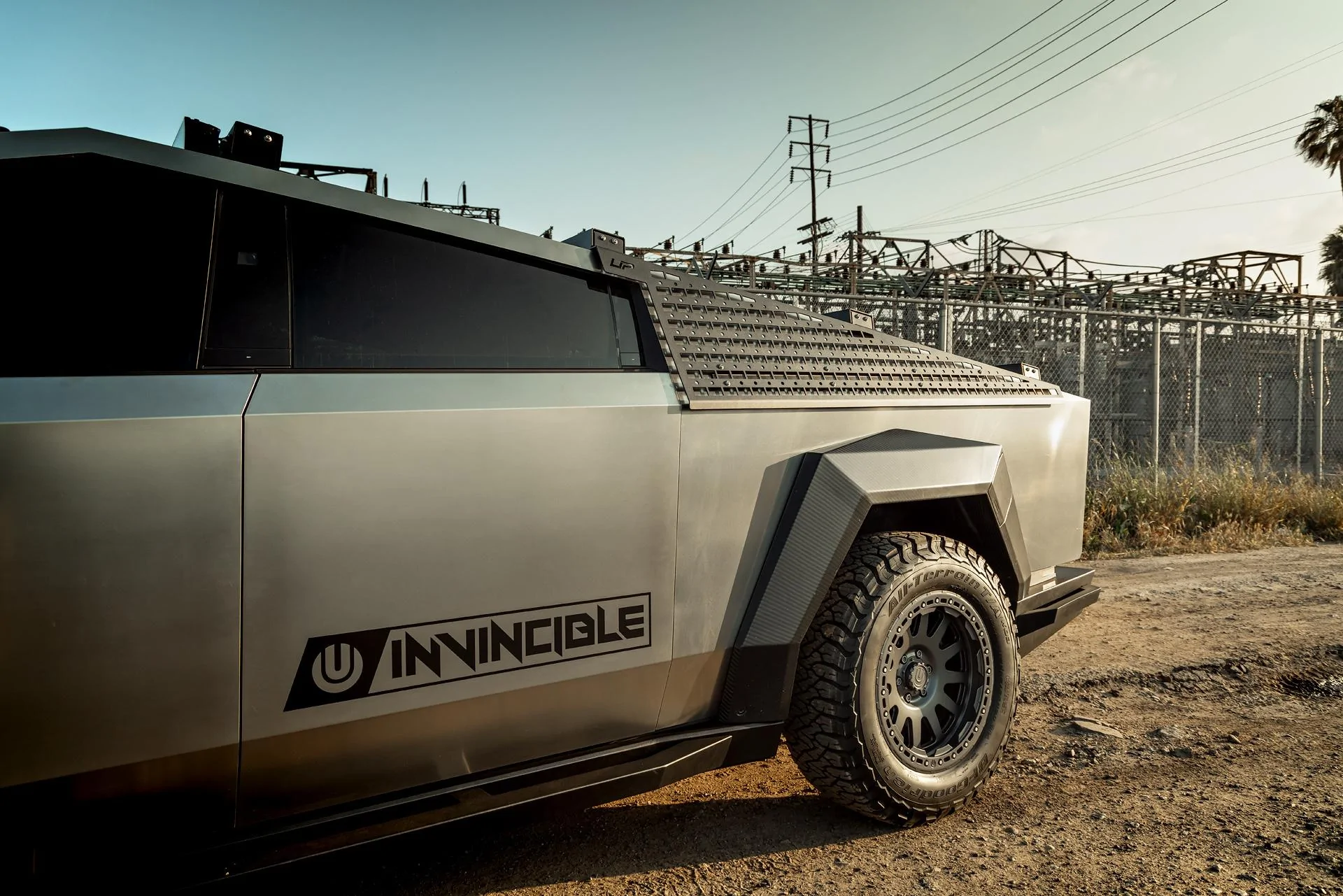 Unplugged Performance Cybertruck with Invincible® HD Parts | Tesla ...