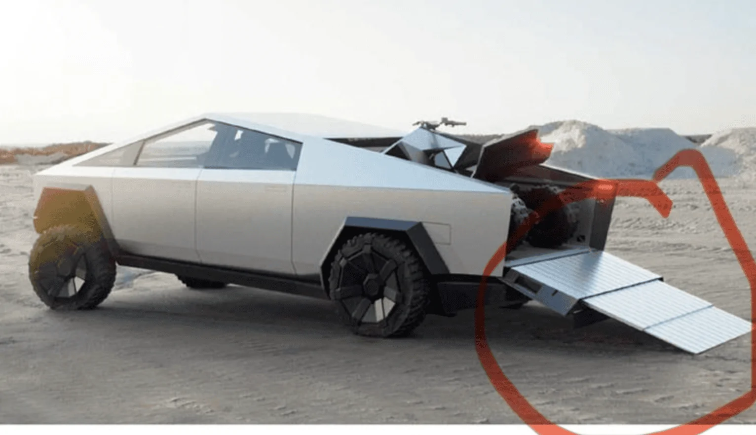 Does Cybertruck come with loading ramp? | Tesla Cybertruck Forum ...